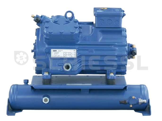 Bock semi-hermetic compressor unit with collector SHGX 34e/380-4 RU ...