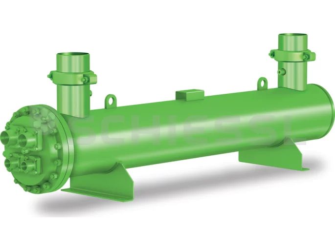 Bitzer shell-and-tube evaporator DH2-144 Std CE without clamps