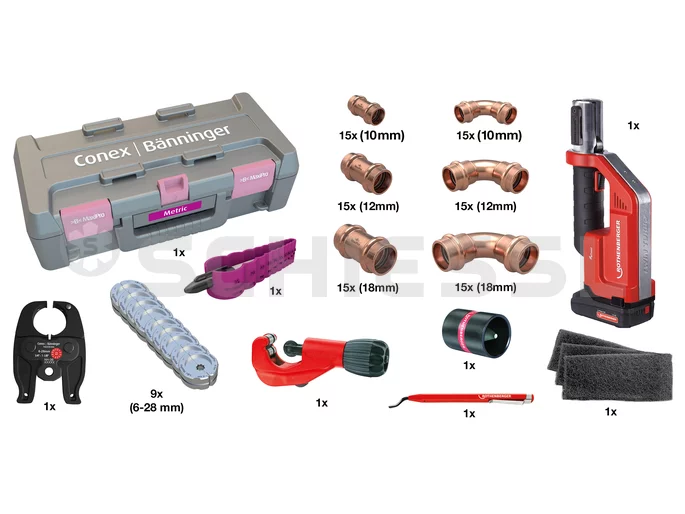 IBP B MaxiPro metrisch Starterpaket MPMSTARTERKIT inklusive Pressmaschine