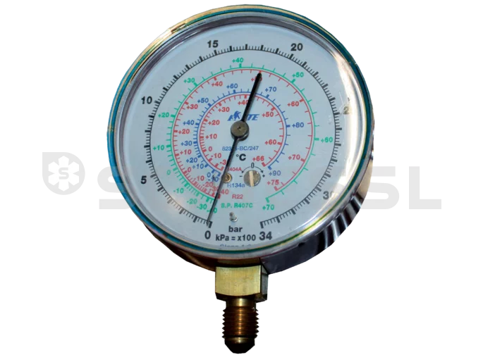 ITE pressure manometer class 1.6 825-BC/247 R22/134a/404A/407C