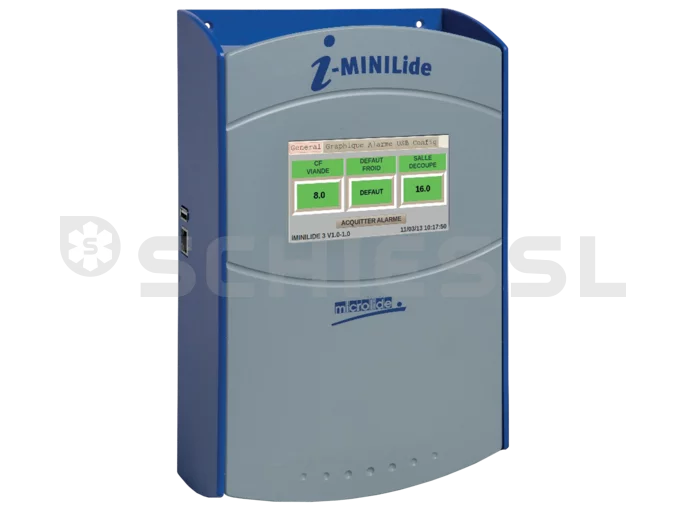 Microlide 4-Kanal-Datenlogger i-MINILIDE4 inkl.4 Fühler